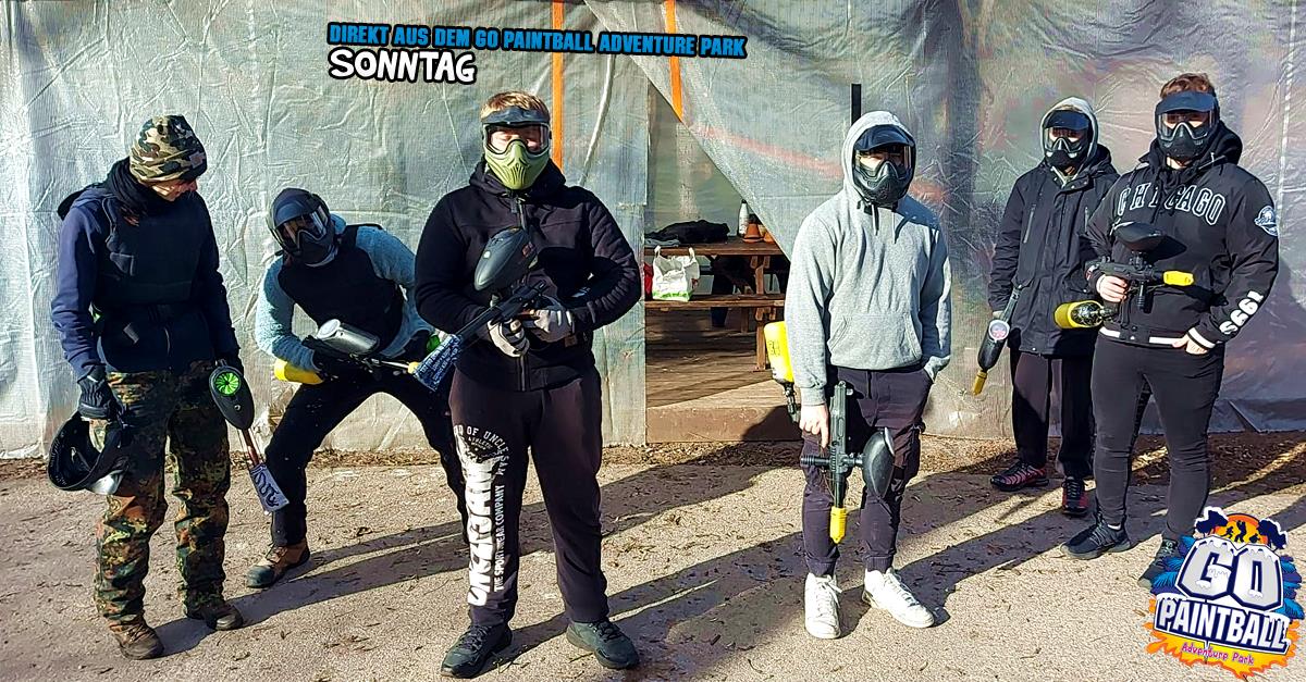 SONNTAG 05.02.2023 - GO PAINTBALL ADVENTURE PARK