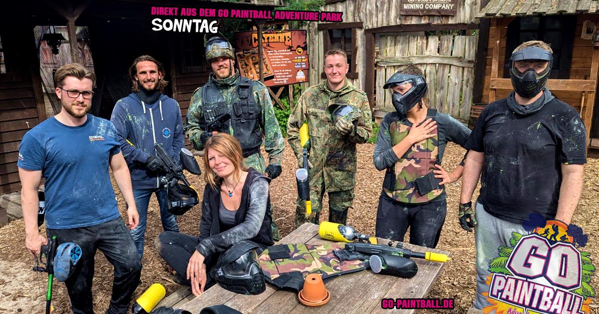 SONNTAG 07.07.2024 - GO PAINTBALL ADVENTURE PARK