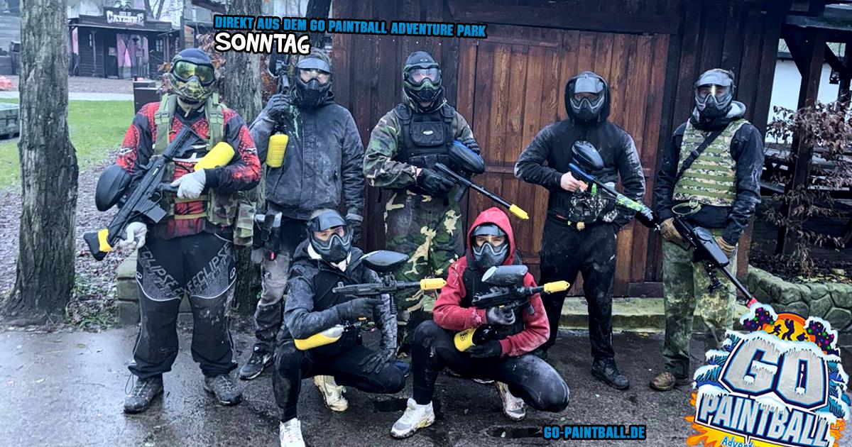 SONNTAG 08.12.2024 - GO PAINTBALL ADVENTURE PARK