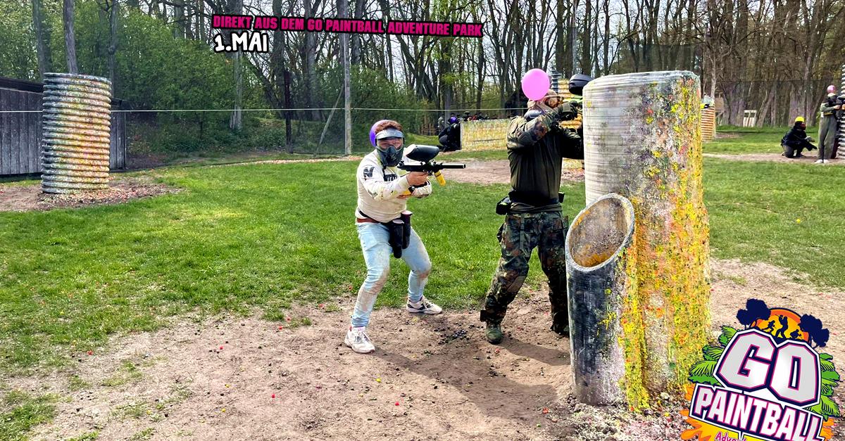 DER 1. MAI 01.05.2023 – GO PAINTBALL ADVENTURE PARK