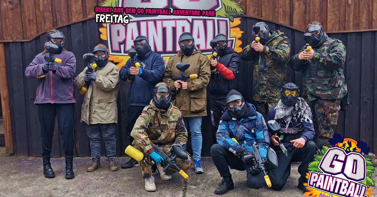 FREITAG 07.04.2023 - GO PAINTBALL ADVENTURE PARK