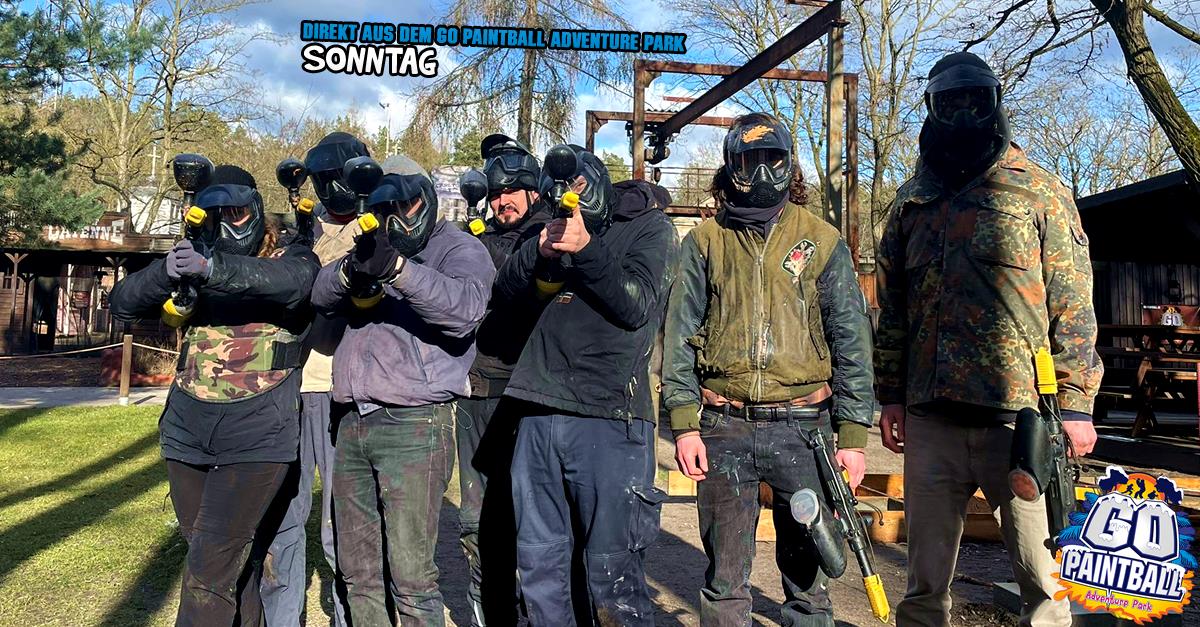 SONNTAG 26.02.2023 – GO PAINTBALL ADVENTURE PARK