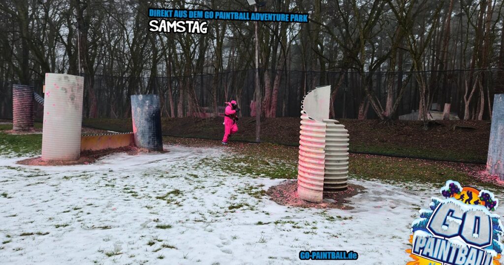 Paintball Erlebnis Berlin – Winter-Action im GO Paintball Park