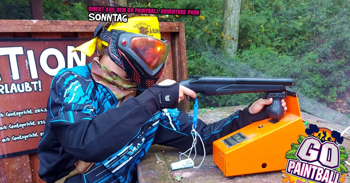 SONNTAG 13.08.2023 - GO PAINTBALL ADVENTURE PARK