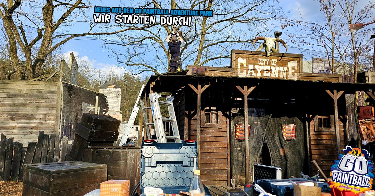 WIR STARTEN DURCH! – GO PAINTBALL ADVENTURE PARK