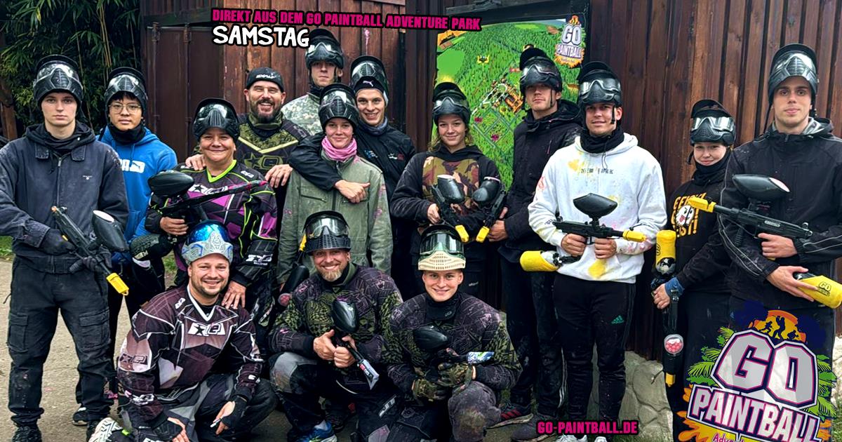 SONNTAG 06.10.2024 - GO PAINTBALL ADVENTURE PARK