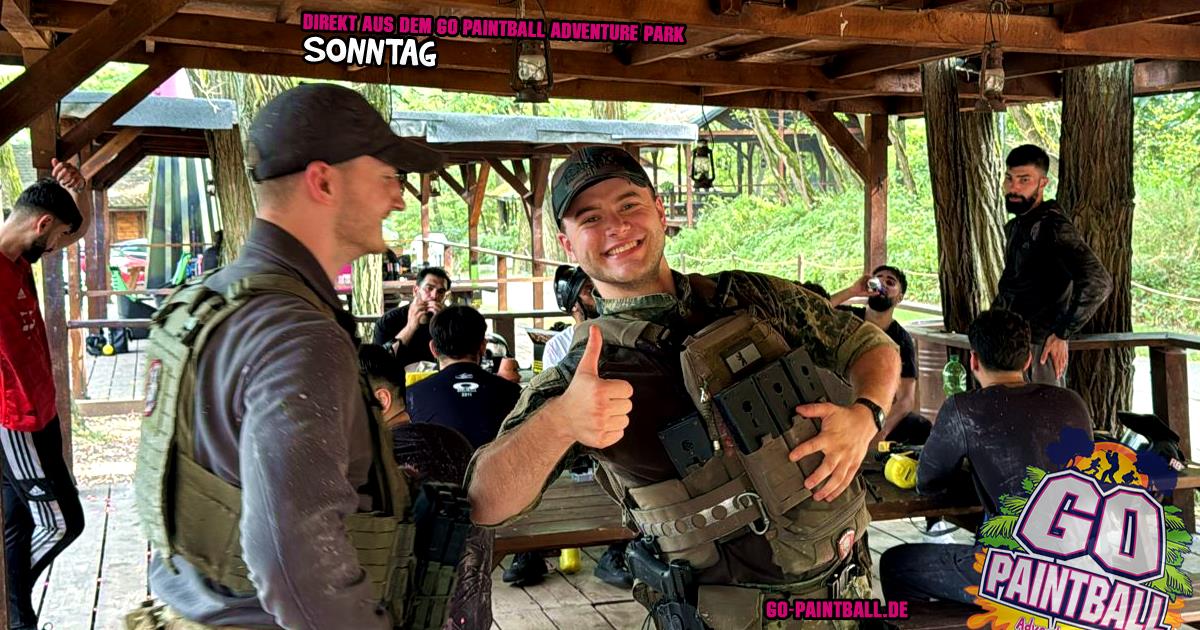 SONNTAG 18.08.2024 - GO PAINTBALL ADVENTURE PARK
