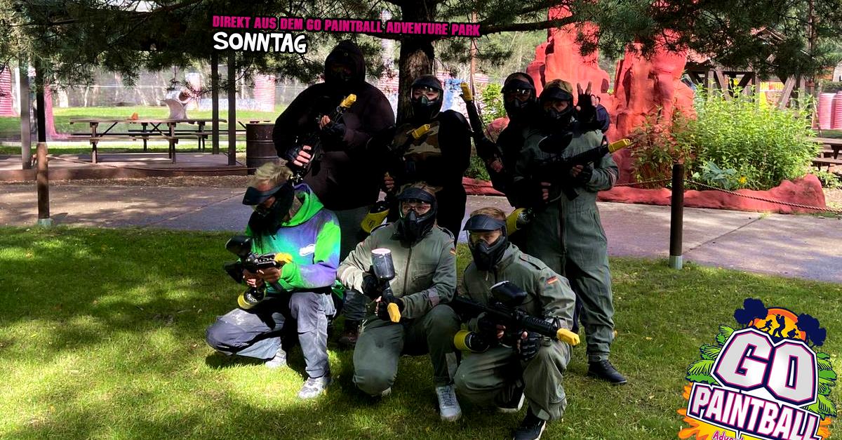 SONNTAG 18.09.2022 - GO PAINTBALL ADVENTURE PARK