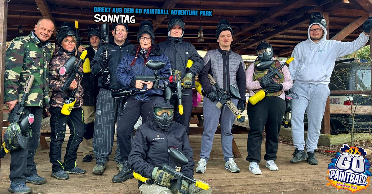 SONNTAG 24.03.2024 - GO PAINTBALL ADVENTURE PARK