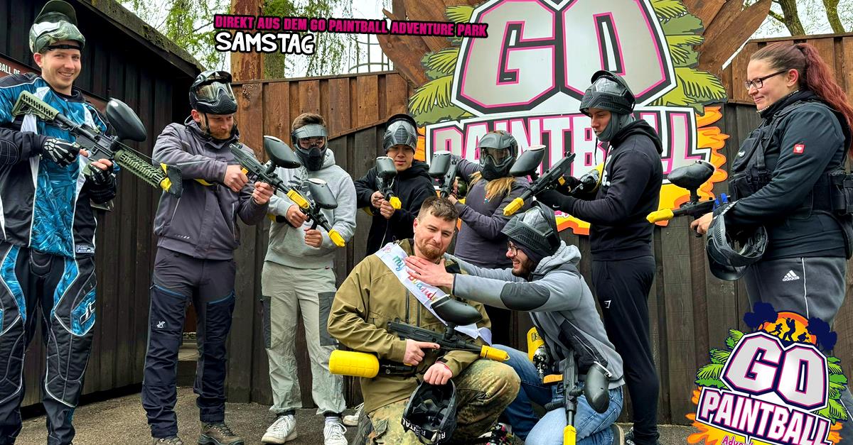 SAMSTAG 20.04.2024 – GO PAINTBALL ADVENTURE PARK