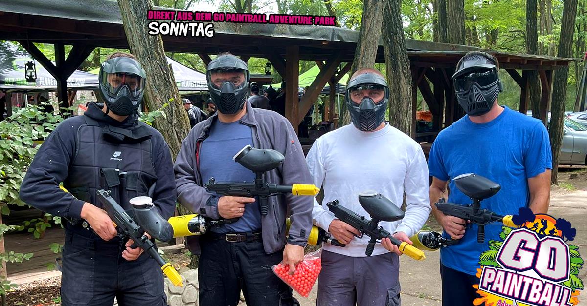 SONNTAG 28.08.2022 - GO PAINTBALL ADVENTURE PARK