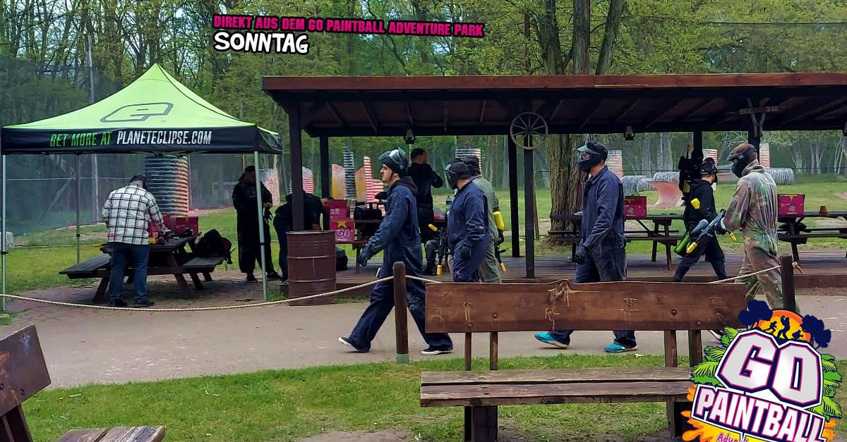 SONNTAG 14.05.2023 - GO PAINTBALL ADVENTURE PARK