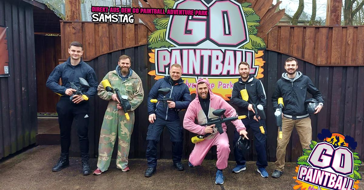 SAMSTAG 15.04.2023 – GO PAINTBALL ADVENTURE PARK