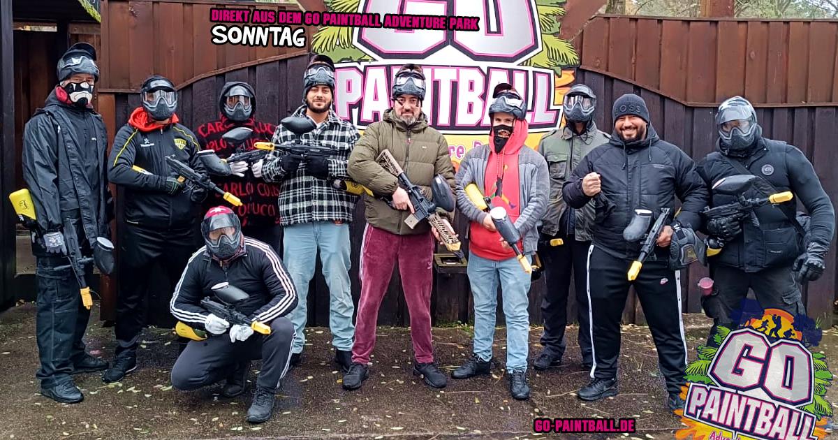 SONNTAG 17.11.2024 - GO PAINTBALL ADVENTURE PARK