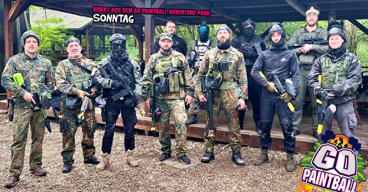 SONNTAG 19.05.2024 - GO PAINTBALL ADVENTURE PARK