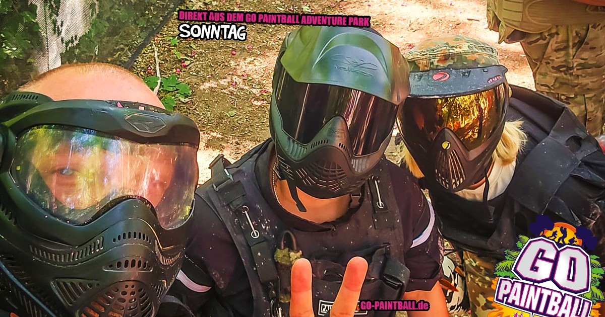 SONNTAG 29.06.2025 - GO PAINTBALL ADVENTURE PARK