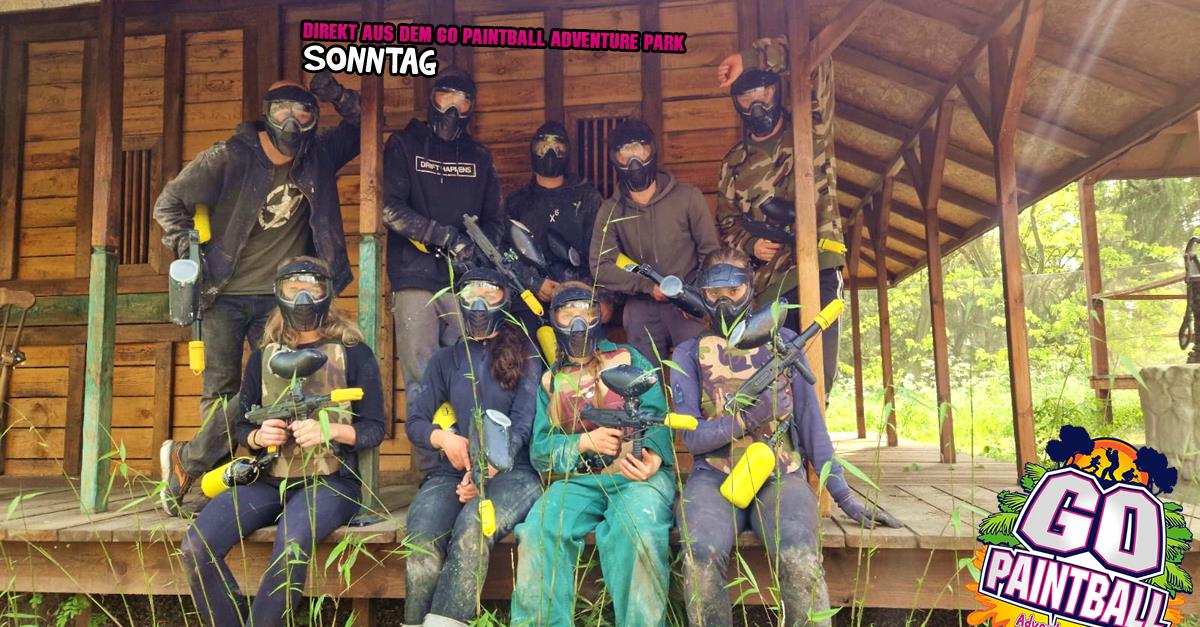SONNTAG 21.05.2023 - GO PAINTBALL ADVENTURE PARK