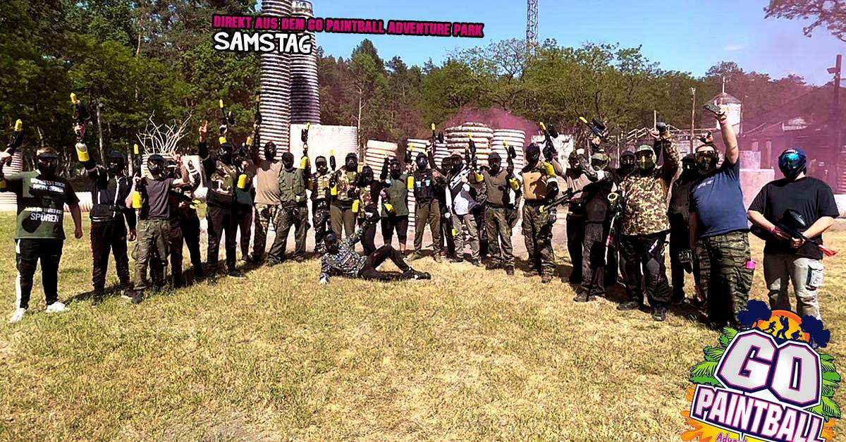 SAMSTAG 27.05.2023 - GO PAINTBALL ADVENTURE PARK