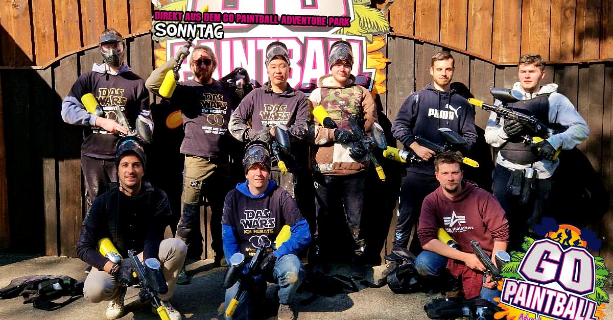 SONNTAG 28.05.2023 - GO PAINTBALL ADVENTURE PARK