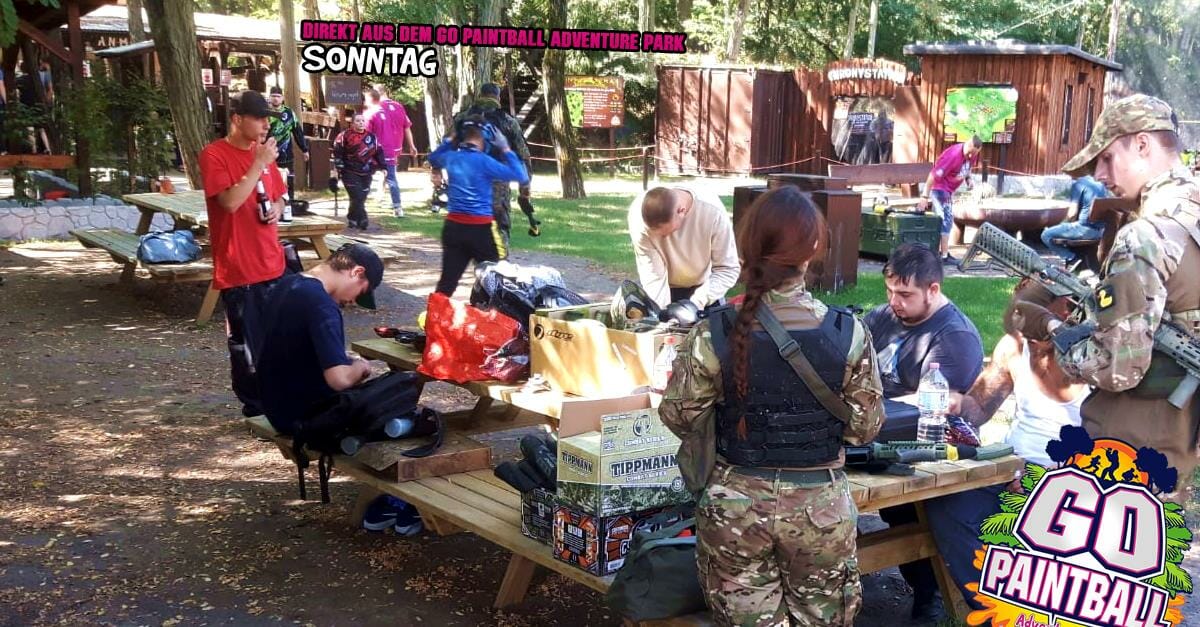 23.08.2020 SONNTAG – GO PAINTBALL ADVENTURE PARK